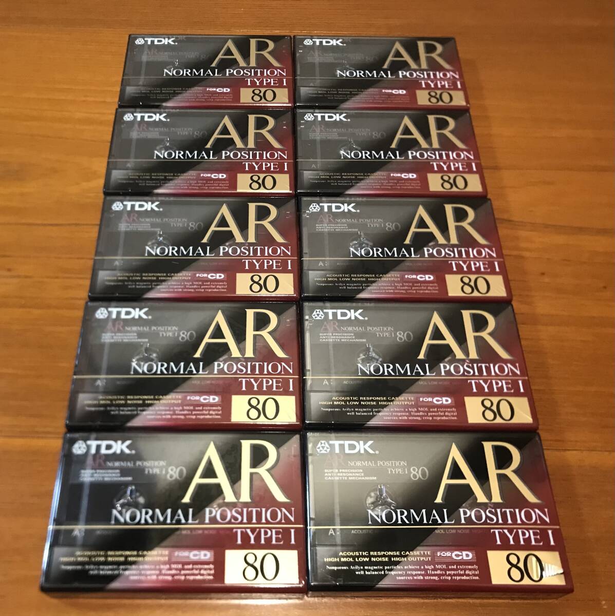 【未使用】カセットテープTDK AR80 10巻 ノーマルポジション 型番：AR-80Rの落札情報詳細 - Yahoo!オークション落札価格検索 オークフリー