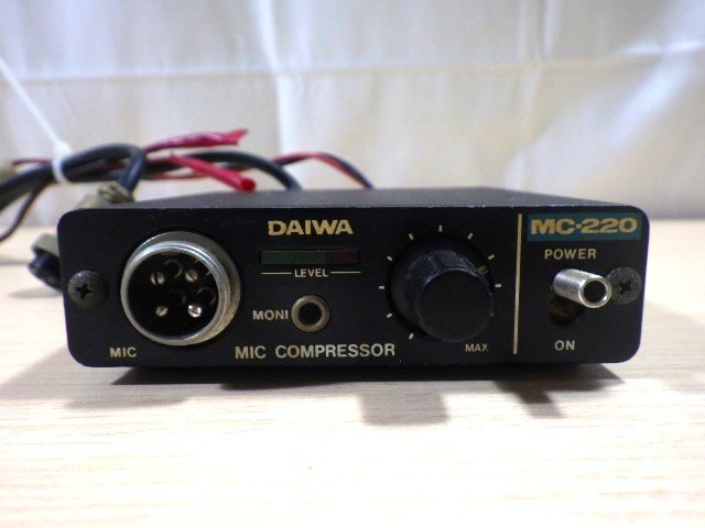 【やや傷や汚れあり】 894：DAIWA / ダイワ MC-220 マイクコンプレッサー の落札情報詳細 - Yahoo!オークション落札価格 ...