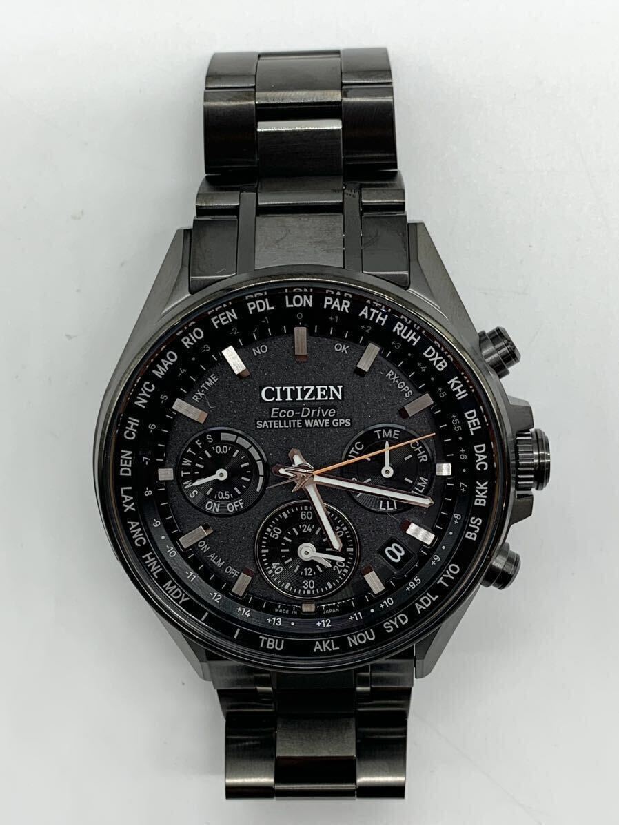 【やや傷や汚れあり】CITIZEN アテッサ エコドライブ F950-T024521 腕時計 稼働 ブラックの落札情報詳細 - ヤフオク落札 ...