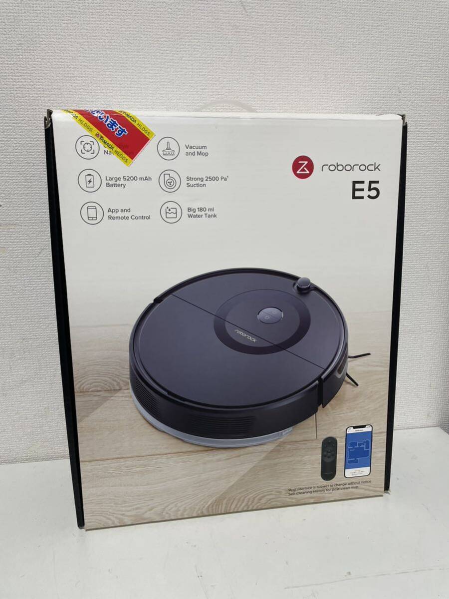 【やや傷や汚れあり】美品 Beijing Technology Roborock ロボロック E5 E552-04 ロボット掃除機 充電ドック 箱あり ブラックの落札情報詳細 - Yahoo ...