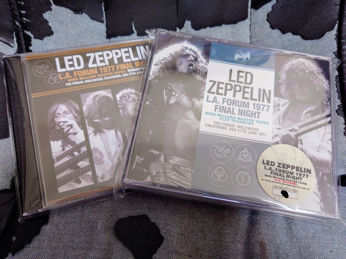 【未使用に近い】【予約完売】Led Zeppelin L.A.Forum 1977 Final Night Mike Millard ...