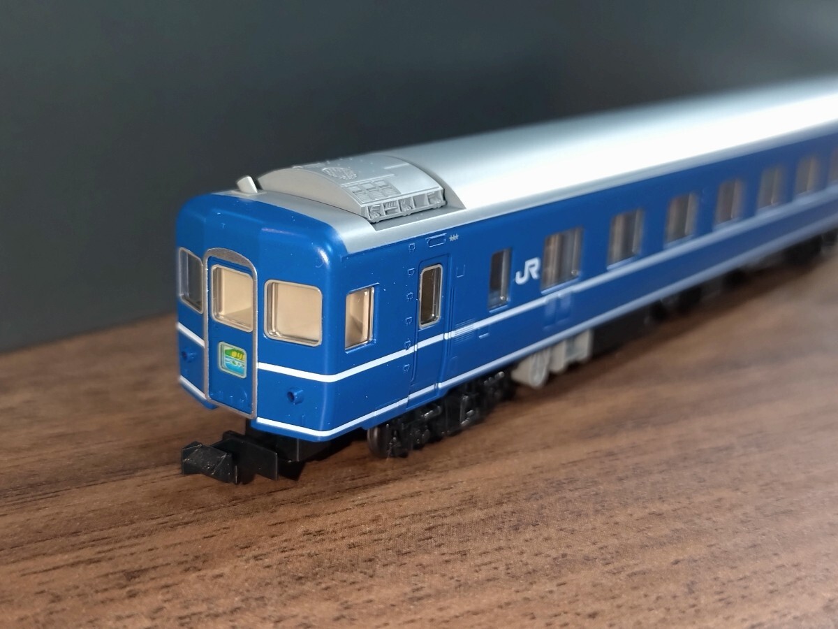 TOMIX 98644 JR 14-500系客車(まりも)セットより スハネフ14 500 北海道仕様 引戸 中古【送料無料】オハ14 スハフ ...