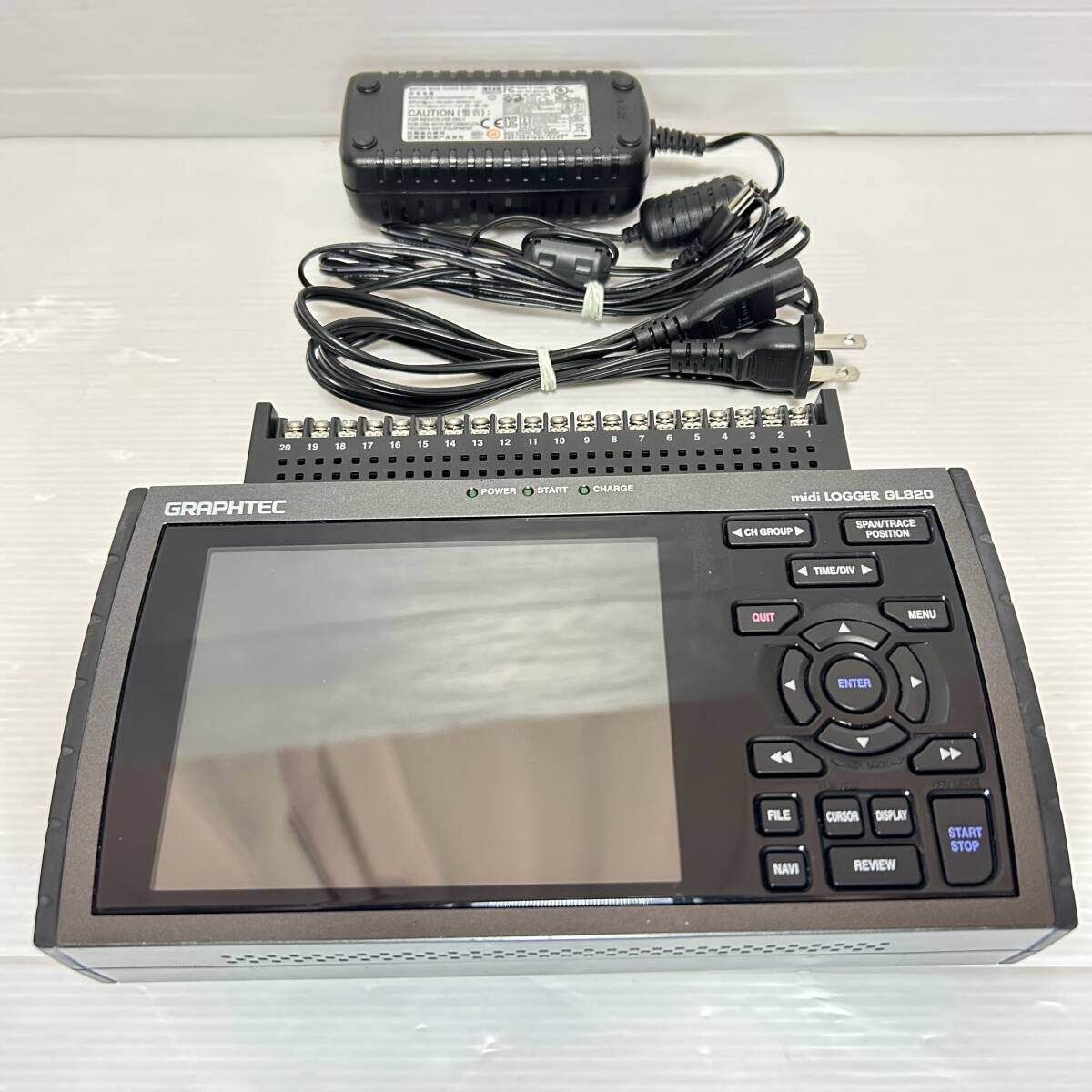 【傷や汚れあり】☆【1W1213-14】 GRAPHTEC グラフテック データロガー GL820 midi LOGGER ジャンクの落札情報 ...