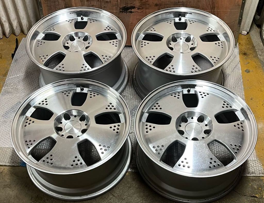 【目立った傷や汚れなし】希少 RAYS ENG FORGED VOLK RACING SE37 鍛造 18x9.5J、18x8.5J ...