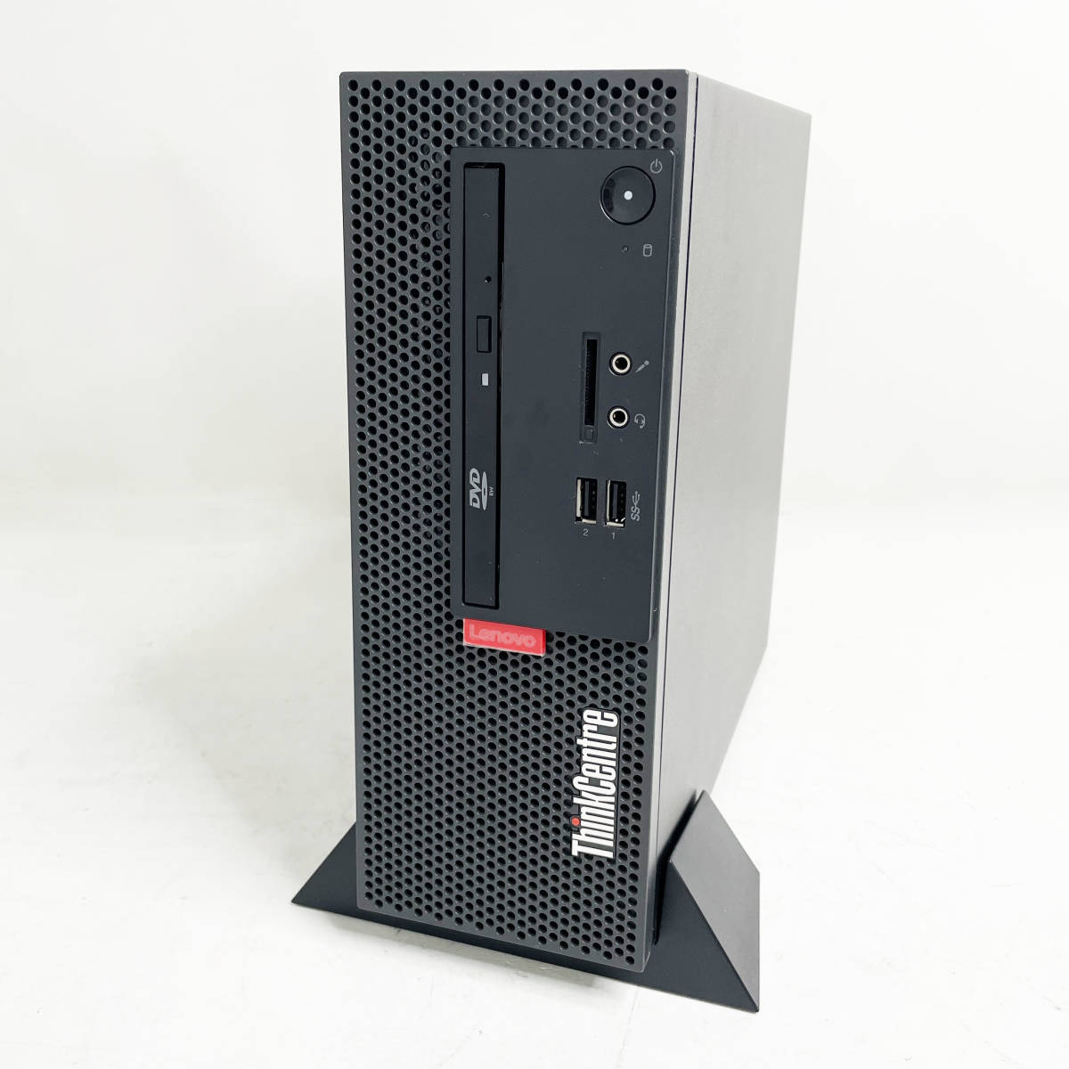 【目立った傷や汚れなし】中古☆Lenovo デスクトップパソコン ThinkCentre M710e Win10Pro i3-7100 メモリ8GB SSD500GB DVDスーパーマルチ ...