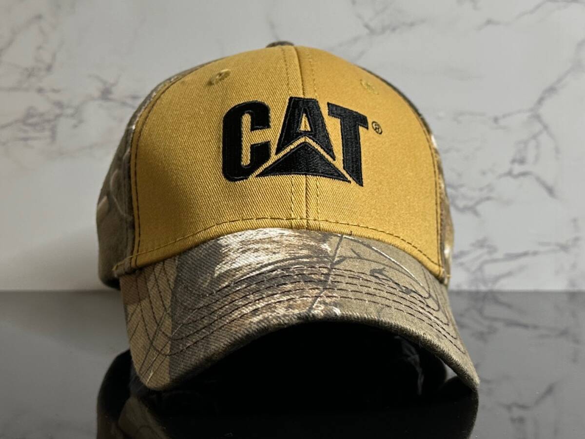 【未使用】【未使用品】156K★Caterpillar CAT キャタピラーキャップ CAP 帽子 DRI・DUCK製のコットン素材に ...