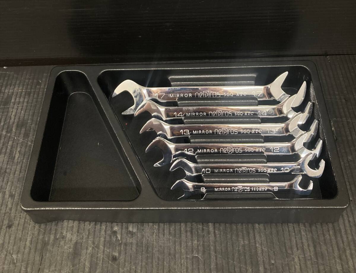 【未使用】新品 KTC nepros ネプロス アングルヘッドスパナ 6本組 NTS306の落札情報詳細 - ヤフオク落札価格検索 オークフリー
