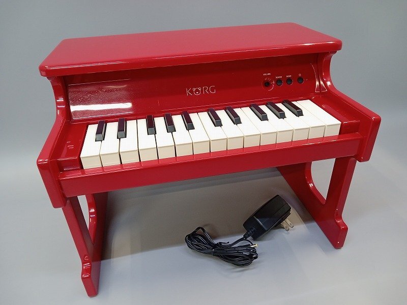 【やや傷や汚れあり】【動作確認済】 KORG tiny PIANO デジタルトイピアノ レッド 本体 ACアダプターのみ 現状品 [1-2]No.2083の落札情報詳細 - ヤフオク落札価格 ...
