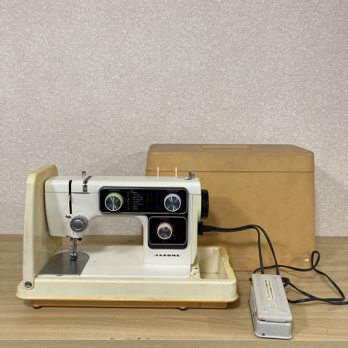 【やや傷や汚れあり】JANOME ジャノメ MODEL 681 アンティークミシン レトロミシン 手工芸 ハンドクラフト 裁縫道具 裁縫 ...