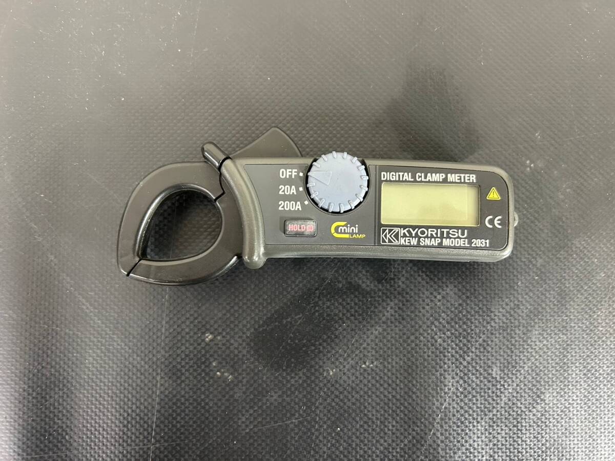【全体的に状態が悪い】5-68 共立 KYORITSU キュースナップ KEW SNAP 2031 デジタルクランプメーター 通電・動作未確認 ...