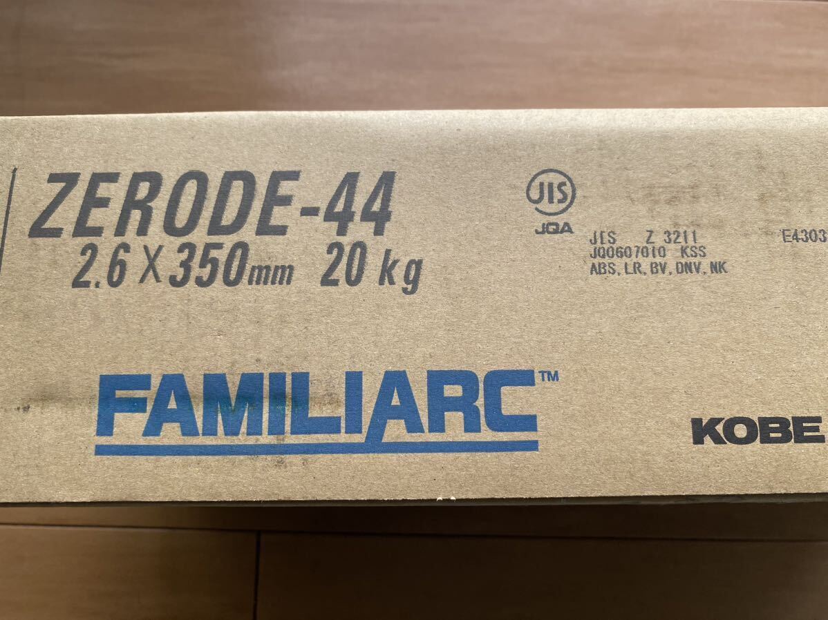 【未使用】[未使用]KOBELCO Z44 2.6×350 20kg ゼロード2.6Φの落札情報詳細 - Yahoo!オークション落札価格検索 オークフリー