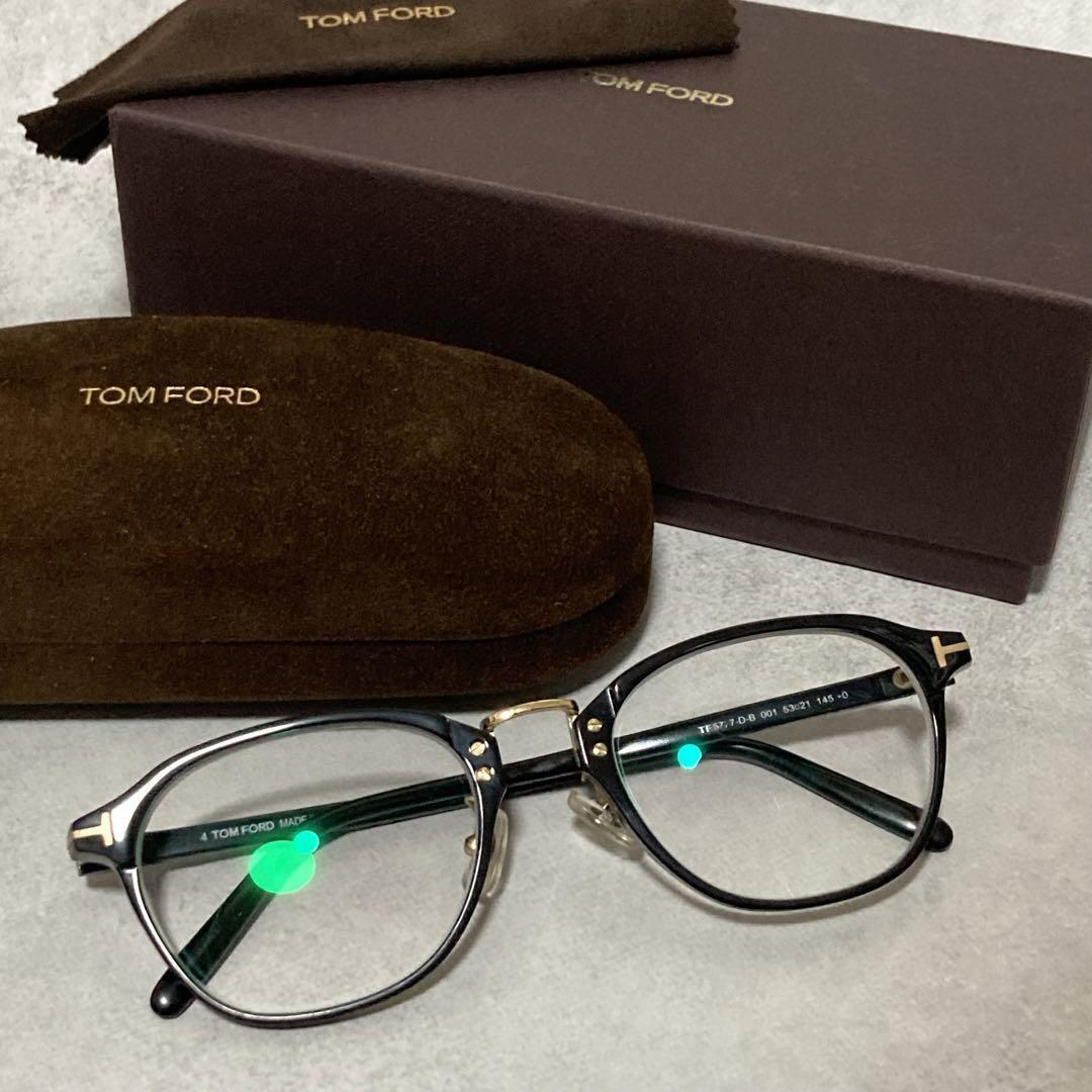 【やや傷や汚れあり】アジアンフィット TOM FORD（トムフォード） 日本限定モデル TF5727-D-B 001 ブラック ウェリントン 箱 ケース クロスの落札情報詳細 - ヤフオク落札 ...