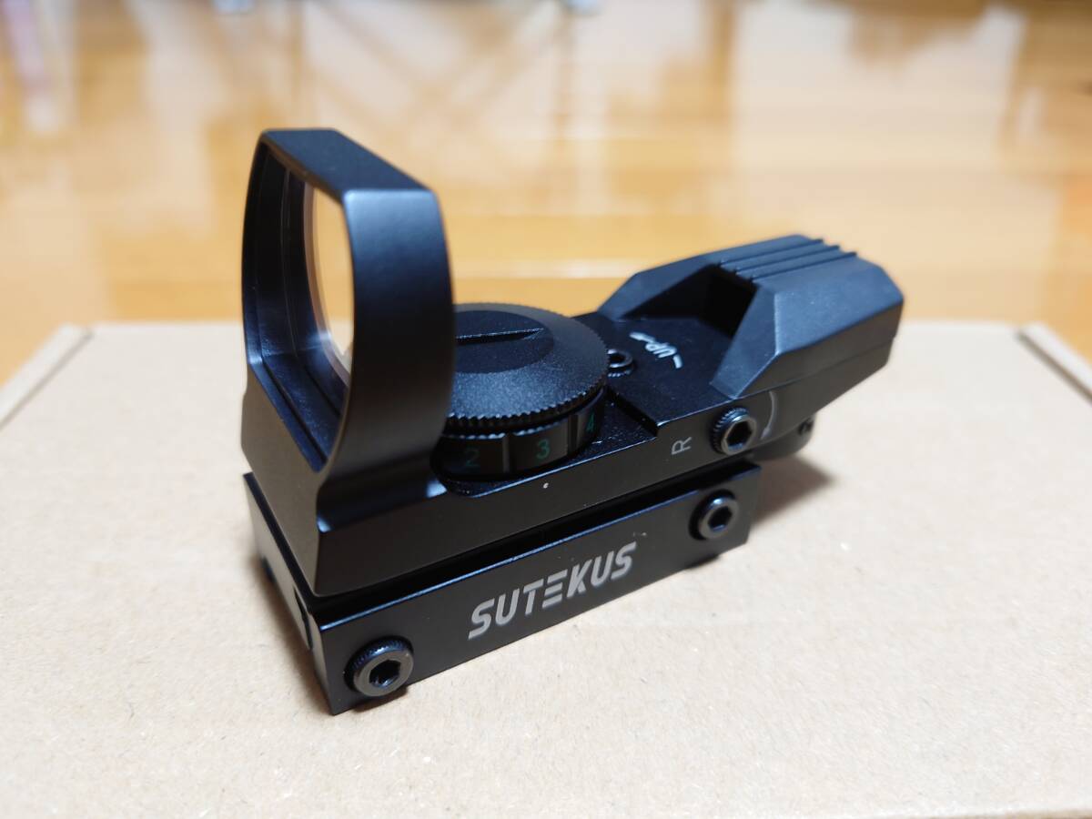 【目立った傷や汚れなし】SUTEKUS ドットサイト HD-101 20mm対応 ダットサイト エアガン サバゲーの落札情報詳細 - ヤフオク落札価格検索 オークフリー