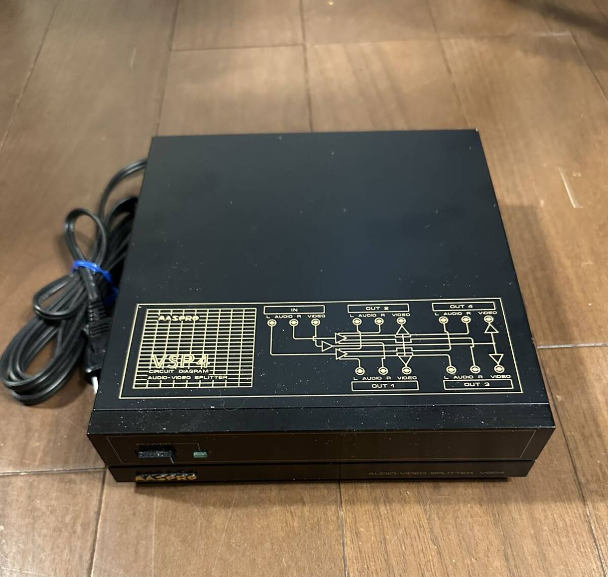 【目立った傷や汚れなし】MASPRO Audio-Video Splitter VSP4 美品 動作品の落札情報詳細 - ヤフオク落札価格検索 ...