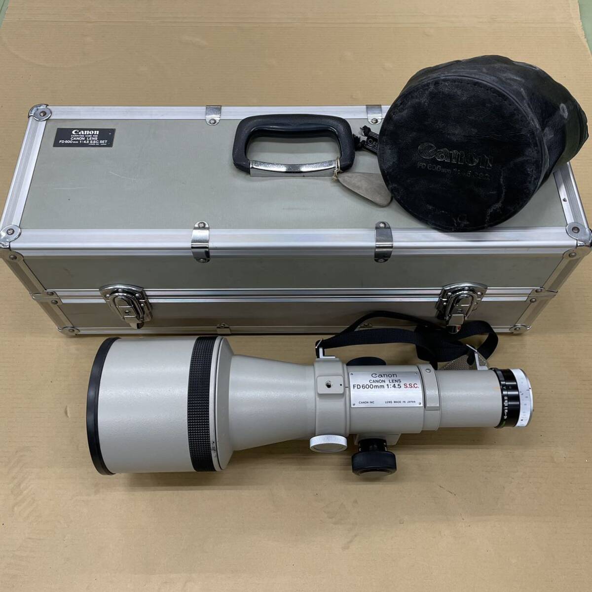 【傷や汚れあり】 Canon Lens Fd 600mm F4 5 S S C カメラレンズ 望遠レンズ 単焦点 マニュアルフォーカス