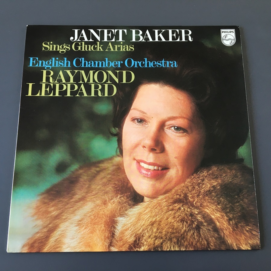 【目立った傷や汚れなし】[i11]/ 蘭盤 LP /『ジャネット・ベイカー / グルッフ アリア集 / Janet Baker Sings ...