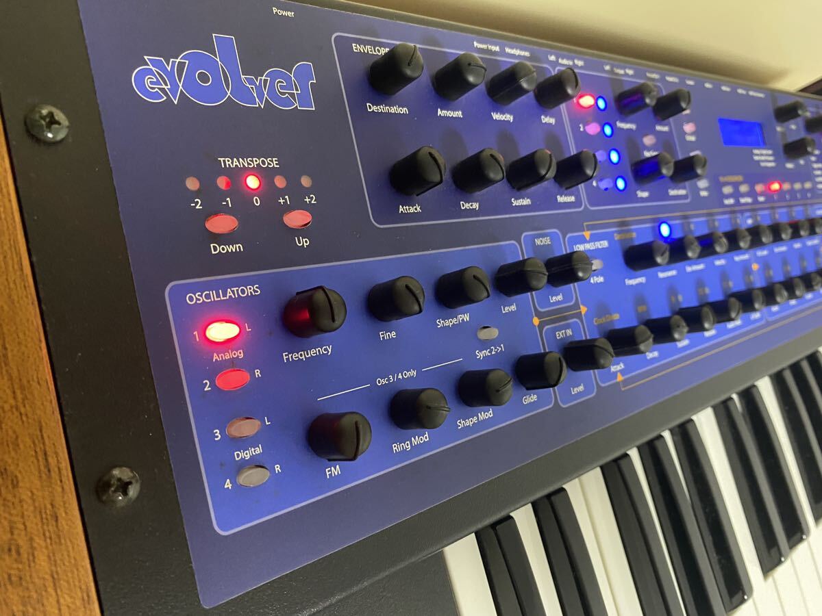 【目立った傷や汚れなし】少々難あり DAVE SMITH INSTRUMENTS EVOLVER KEYBOARD behringer ...