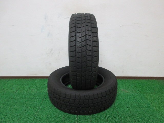 【目立った傷や汚れなし】Q005【送料無料】195/65R15 超溝高 9分山 スタッドレス ICENAVI 7 ♪ 2021年製 2本 激安 ヴォクシー セレナ ステップワゴン インプレッサ ...