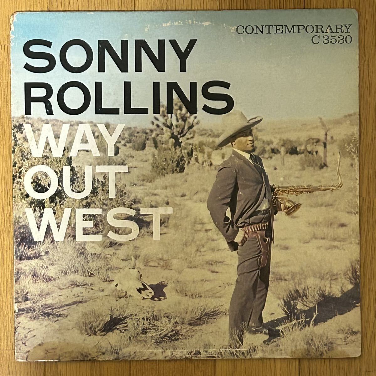 【やや傷や汚れあり】【超名盤！DGあり黄色ラベル】US オリジナルMono盤 Way Out West / Sonny Rollins ...