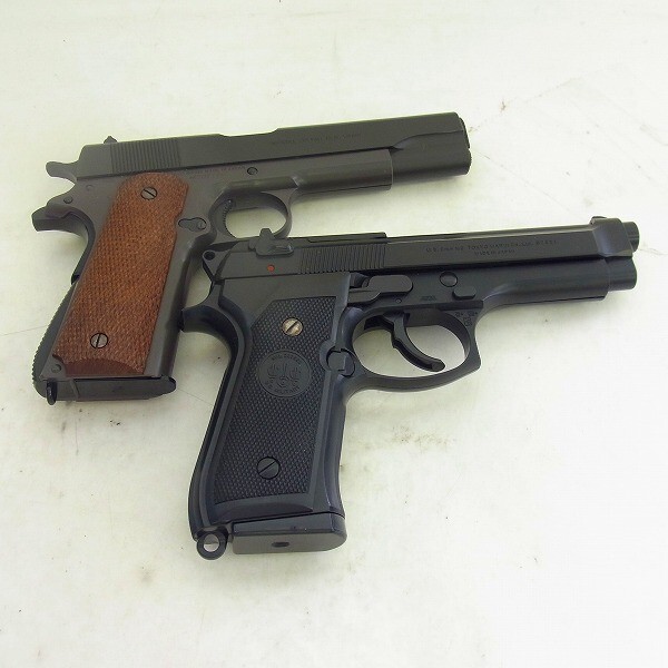 【傷や汚れあり】O712-S28-4245 エアガン ASGK マークあり 1911.USARMY U.S9㎜M9 まとめ 現状品②の落札情報詳細 - ヤフオク落札価格検索 オークフリー