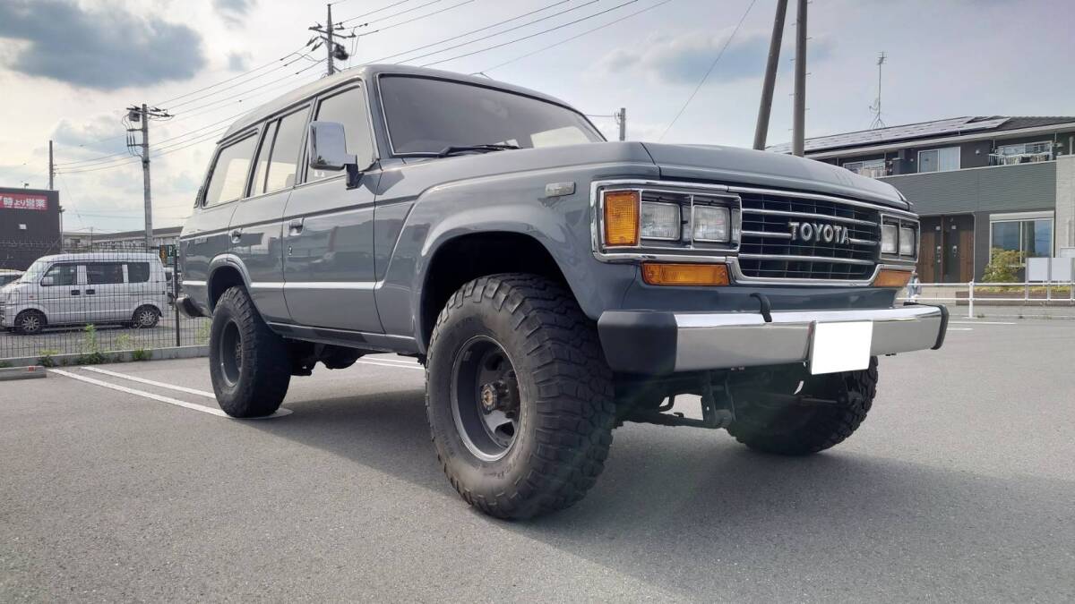 【走行距離 218,252 km】《ボデーレストア済美車・要現車確認》ランドクルーザー60後期ATハイルーフ☆サンルーフ完動☆ラジエター修理済 ...