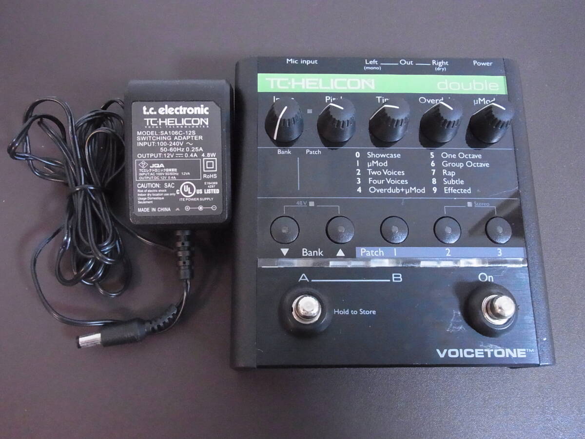 【目立った傷や汚れなし】BEg189R 80 TC-HELICON VoiceTone CREATE ボーカルエフェクター BUSKERS ...