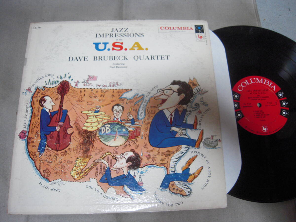 【やや傷や汚れあり】米 2EYE DAVE BRUBECK/JAZZ IMPRESSIONS OF JAPAN/COLUMBIA CS9012 ...