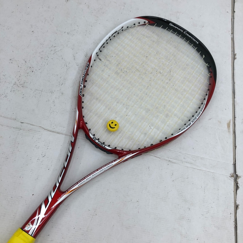 【傷や汚れあり】03w00999/【3点セット】軟式テニス ラケット まとめ/ソフトテニス/YONEX MUSCLE POWER 200/ネク ...