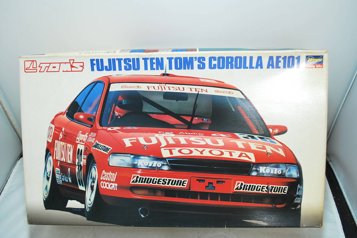 【未使用】 希少！未開封 ハセガワ 1/24 富士通テン TOM'S トムス トヨタ カローラ レビン AE101 の落札情報詳細 - Yahoo!オークション落札価格検索 オークフリー