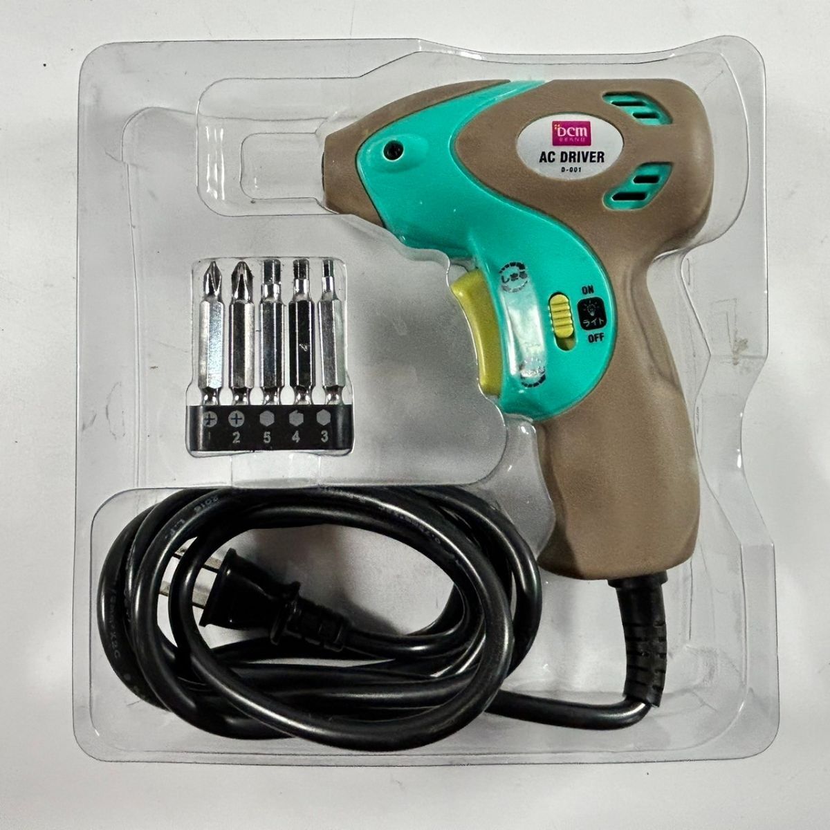 【傷や汚れあり】DCMカーマ コード式電動ドライバー D-001 (管理番号：OKU4303)の落札情報詳細 - ヤフオク落札価格検索 オークフリー