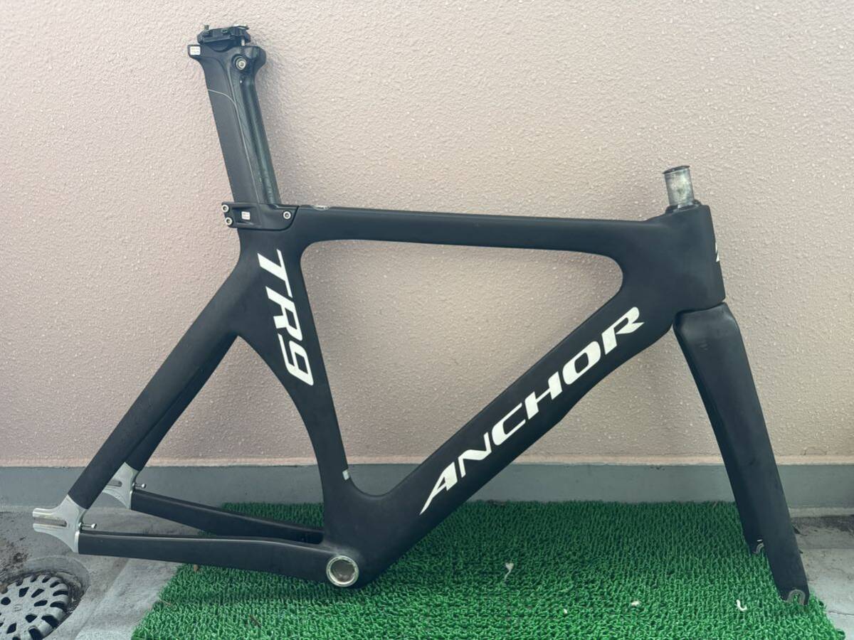 【やや傷や汚れあり】BRIDGESTONE ブリヂストン アンカー ANCHOR TR9 Mサイズ トラックフレームセット 中古 ピスト トラック競技の落札情報詳細 - Yahoo ...