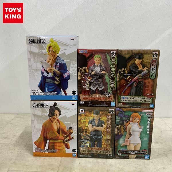 【未使用に近い】1円〜 未開封 ONE PIECE DXF THE GRANDLINE SERIES ワノ国 vol.5 ロロノア・ゾロ エッグヘッド ナミ 他の落札情報詳細 - Yahoo ...