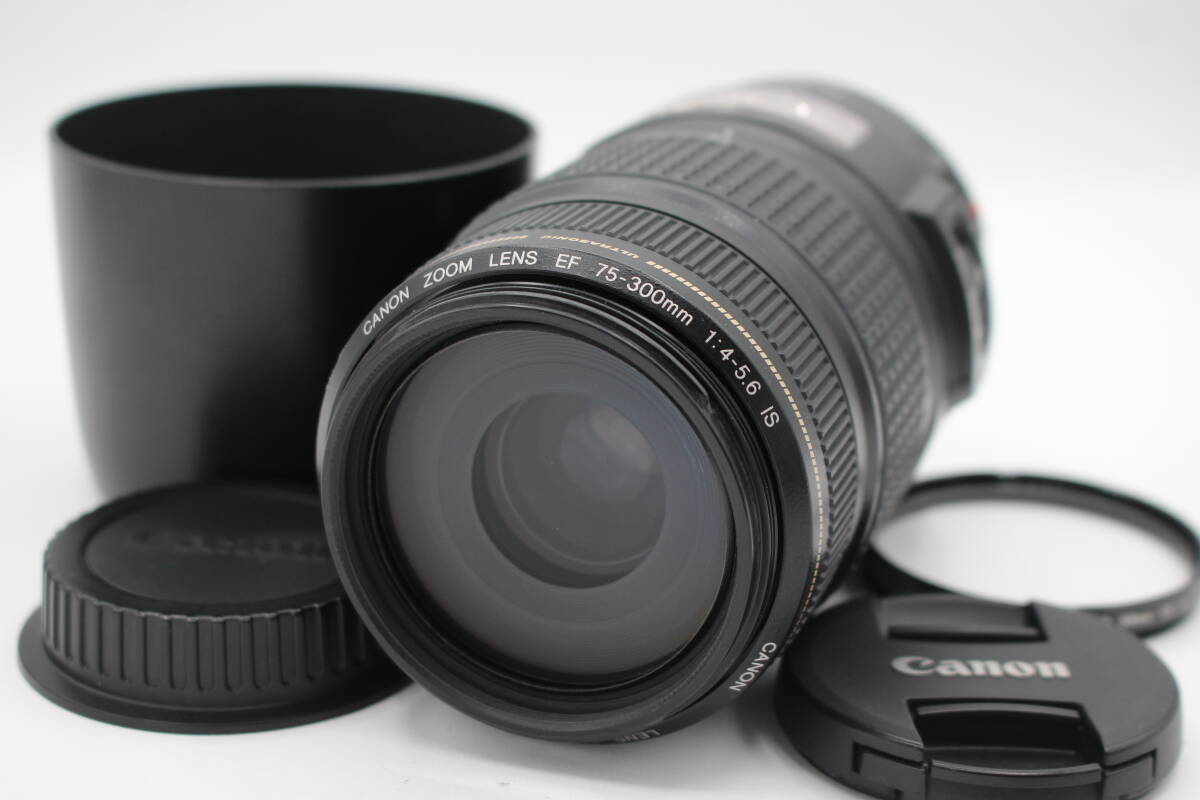 【目立った傷や汚れなし】極美品 Canon キヤノン EF 75-300mm F4-5.6 IS USM 0702の落札情報詳細 - Yahoo!オークション落札価格検索 オークフリー
