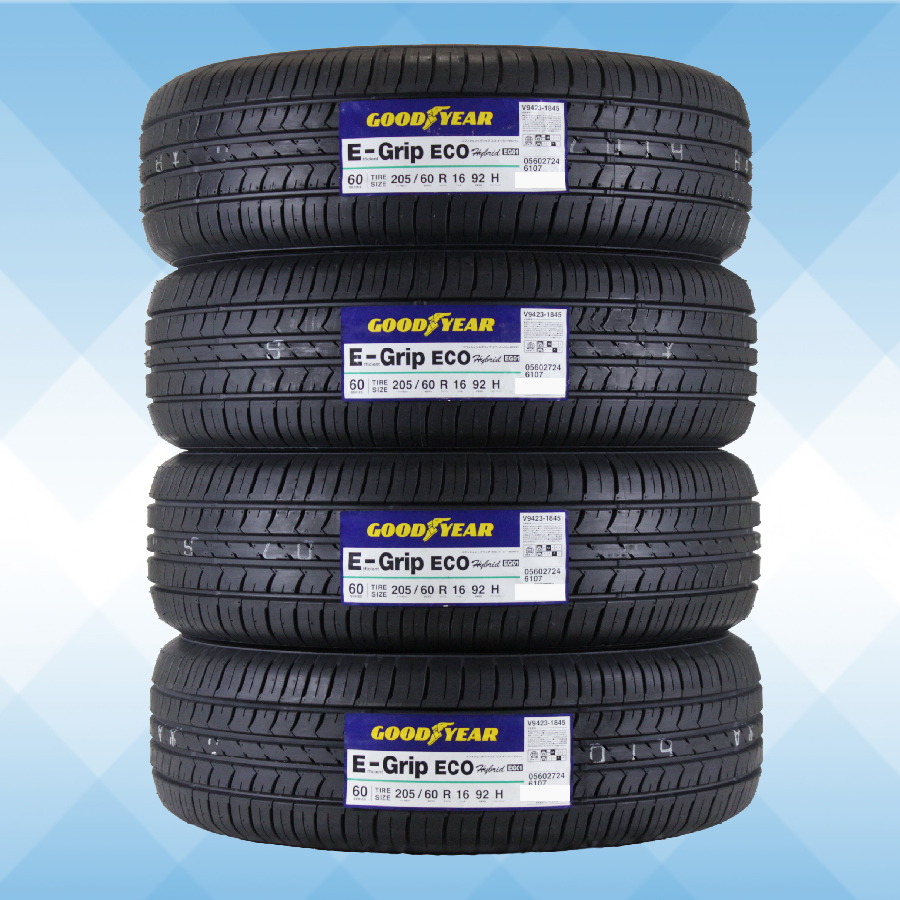 【未使用】205/60R16 92H GOODYEAR グッドイヤー EFFICIENT GRIP ECO EG01 24年製 正規品 送料無料 4本セット税込 \34,760 より 1の落札 ...