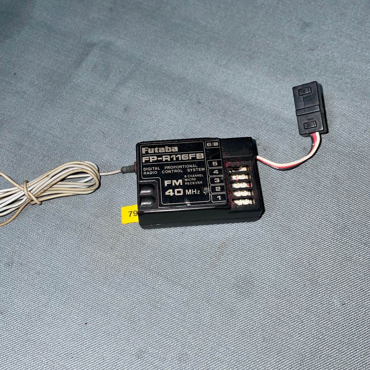 【やや傷や汚れあり】Futaba FP-R116FB 受信機 40MHz (40.770MHz) 6chレシーバー 動作確認済みの落札情報詳細 - Yahoo!オークション落札価格検索 オークフリー