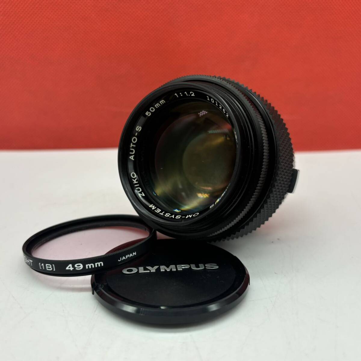 【傷や汚れあり】1円～/OLYMPUS/オリンパス/OM-SYSTEM/G.ZUIKO/AUTO-S/55mm/F1.2/レンズ/一眼カメラ用 ...