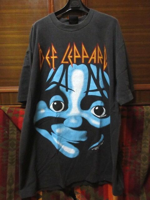 【未使用に近い】USA製 giant Def Leppard デフ レパード バンド Tシャツ ローリングストーンズ レッチリ オジー ...