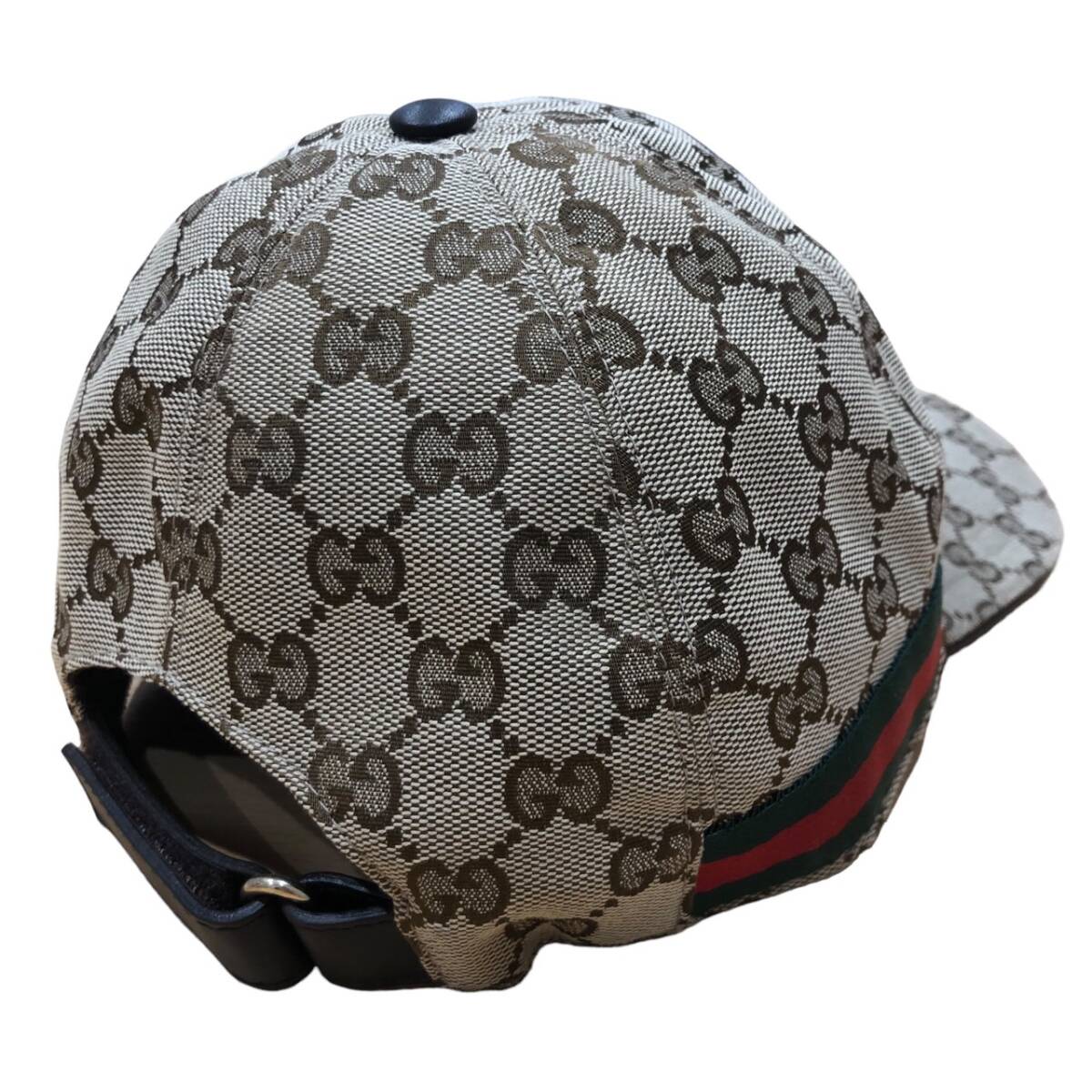 【やや傷や汚れあり】GUCCI グッチ キャップ GGキャンバス シェリー 200035・204891 M 58の落札情報詳細 - Yahoo ...