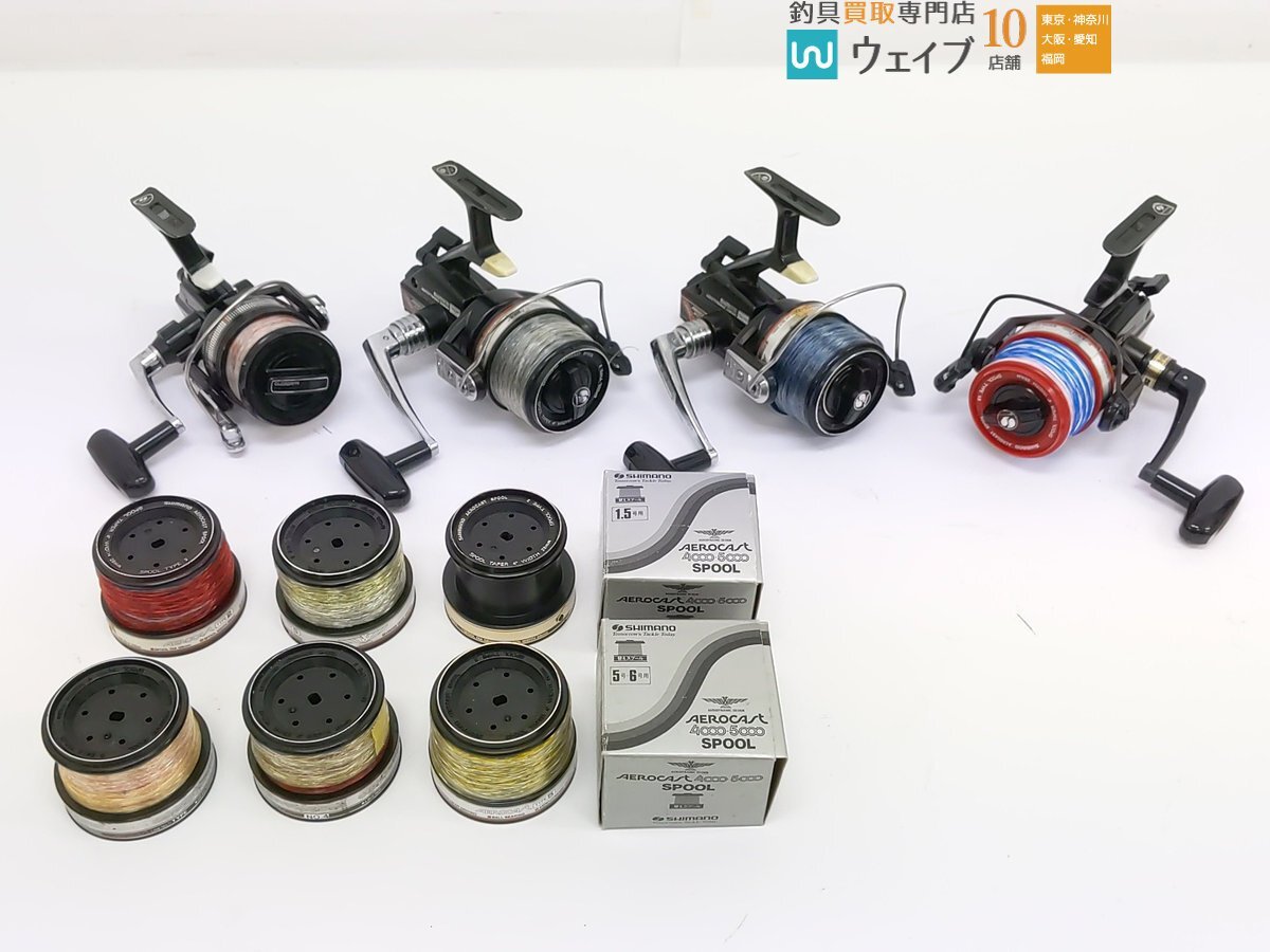 【傷や汚れあり】シマノ エアロキャスト 3000・4000EX・5000EX・5000EX TYPE2・TYPE5 替えスプール 他 ...