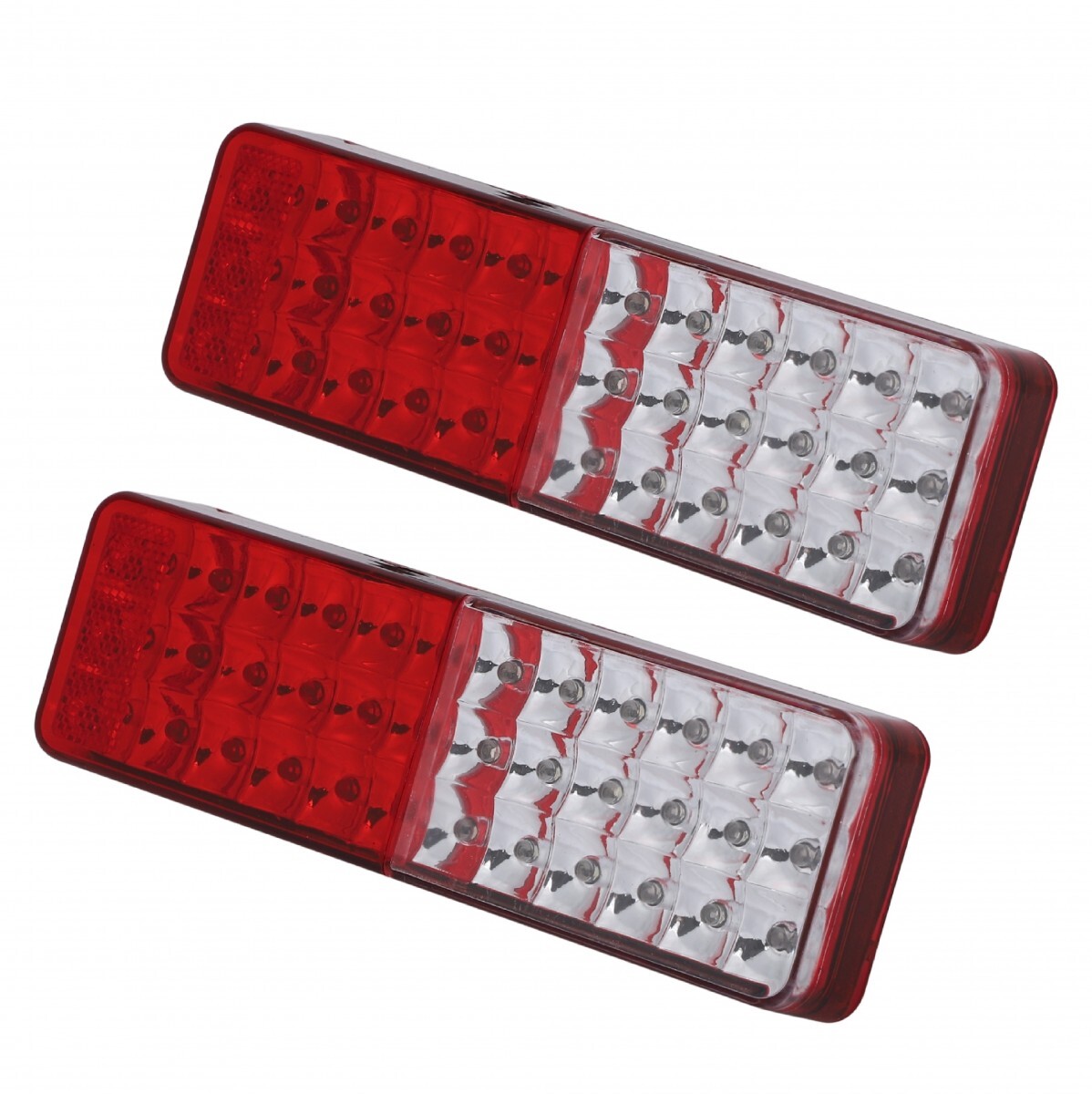 【未使用】スズキ ジムニー フルLED 72発 テールライト ランプ JA11 JA12 JA22 JB31 SJ30 SJ40 シエラ LED リフレクター 内蔵 左右セット (クリア)の ...