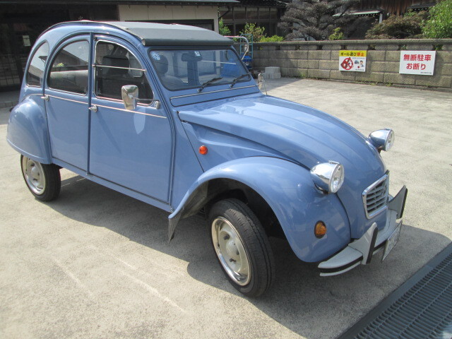 【走行距離 23,400 km】シトロエン 2CV スペシャル 4速MT 左ハンドル ディーラー車 キャンバストップ 23000㌔ 実働 おまけ付き 動画ありの落札情報詳細 - Yahoo ...