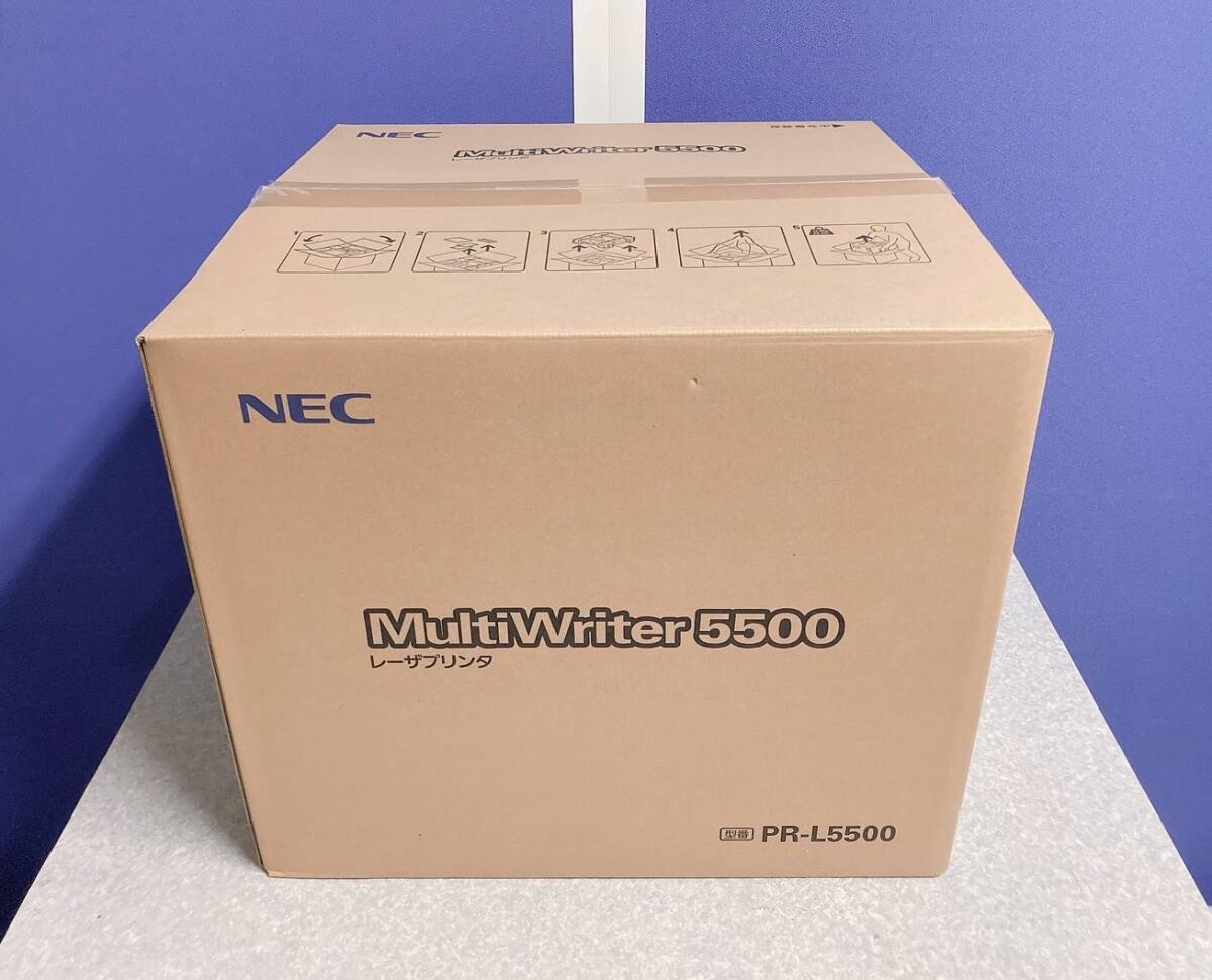 【未使用】【新品/未使用】NEC MultiWriter 5500 (PR-L5500) A4サイズ対応/モノクロレーザプリンター マルチ ...