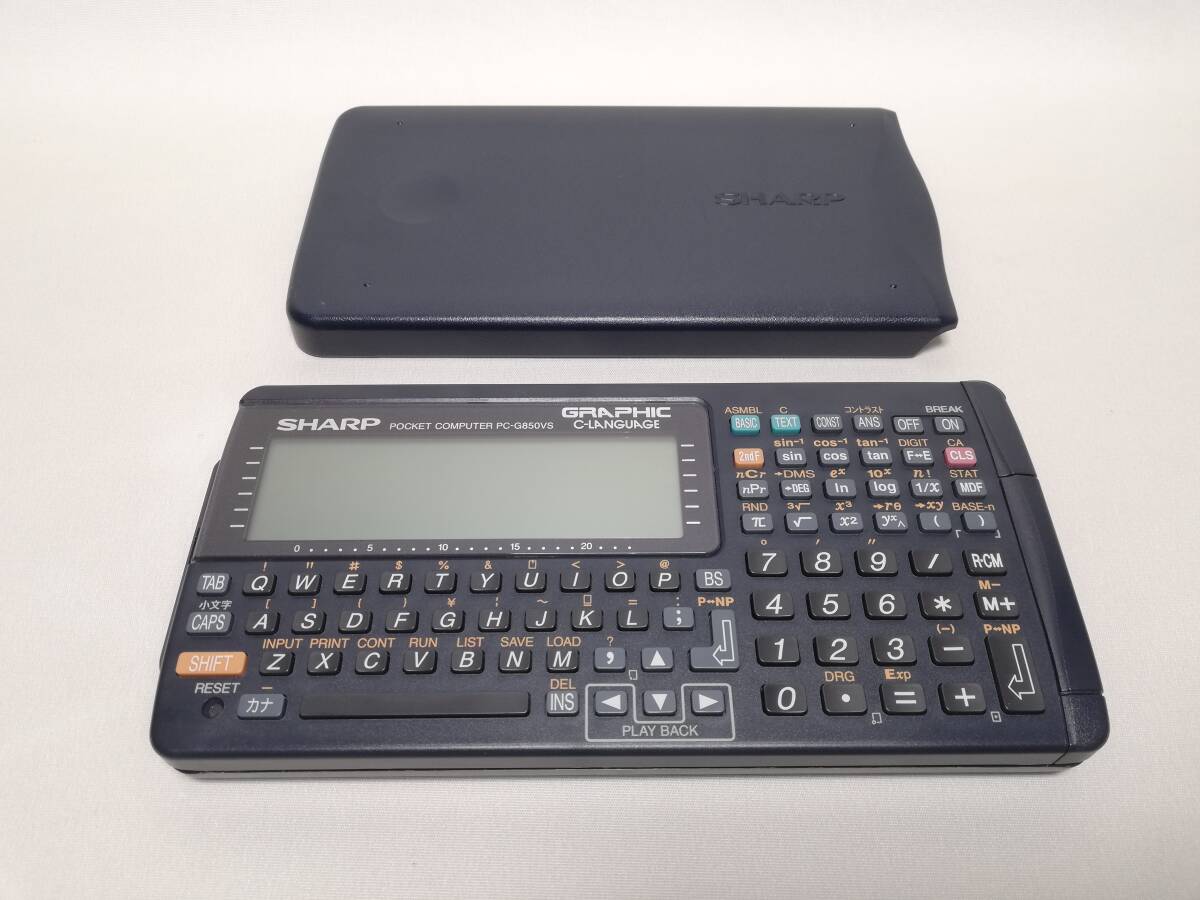 【目立った傷や汚れなし】【美品】シャープ ポケットコンピュータ SHARP Pocketcomputer PC-G850VSの落札情報詳細 - ヤフオク落札価格検索 オークフリー