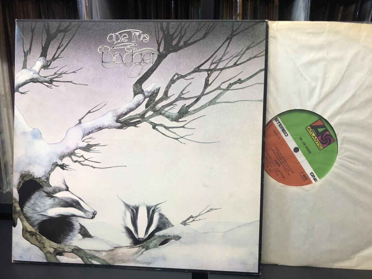 【未使用に近い】ブリット プログレ Org! LP 〓 Badger - One Live Badger’73英Atlantic原盤 〓*シン ...