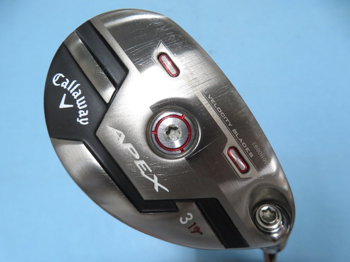 【傷や汚れあり】【中古】キャロウェイ 2021 APEX（エイペックス）ユーティリティ 3H（19°）【S】Fujikura MC 80 for Callaway ＜ヘッドカバーあり＞の落札 ...