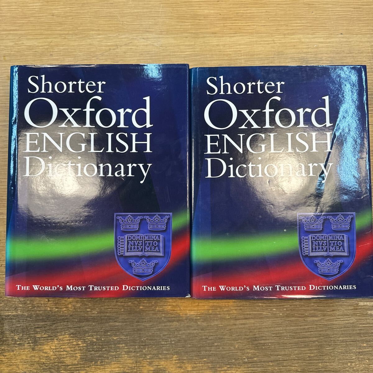 【傷や汚れあり】a0816-2.洋書 shoter Oxford english Dictionary fifth edition vol1〜2 2冊 辞書 辞典 言語 研究 資料 ...