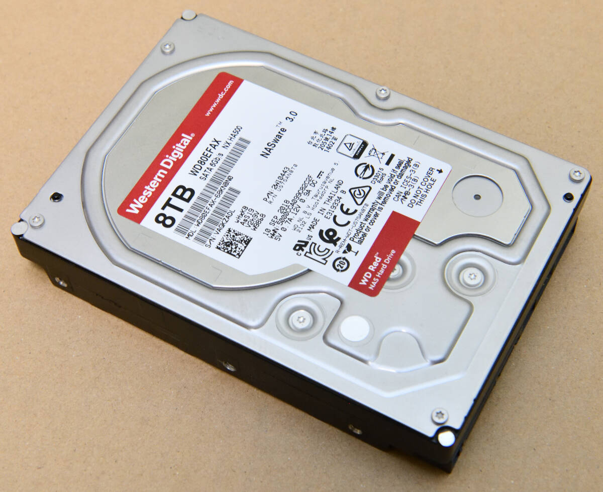 【目立った傷や汚れなし】WDC Western Digital 6TB 3.5インチ HDD WD60EZAX 現状品 使用時間2530時間の落札情報詳細 - Yahoo!オークション落札価格 ...