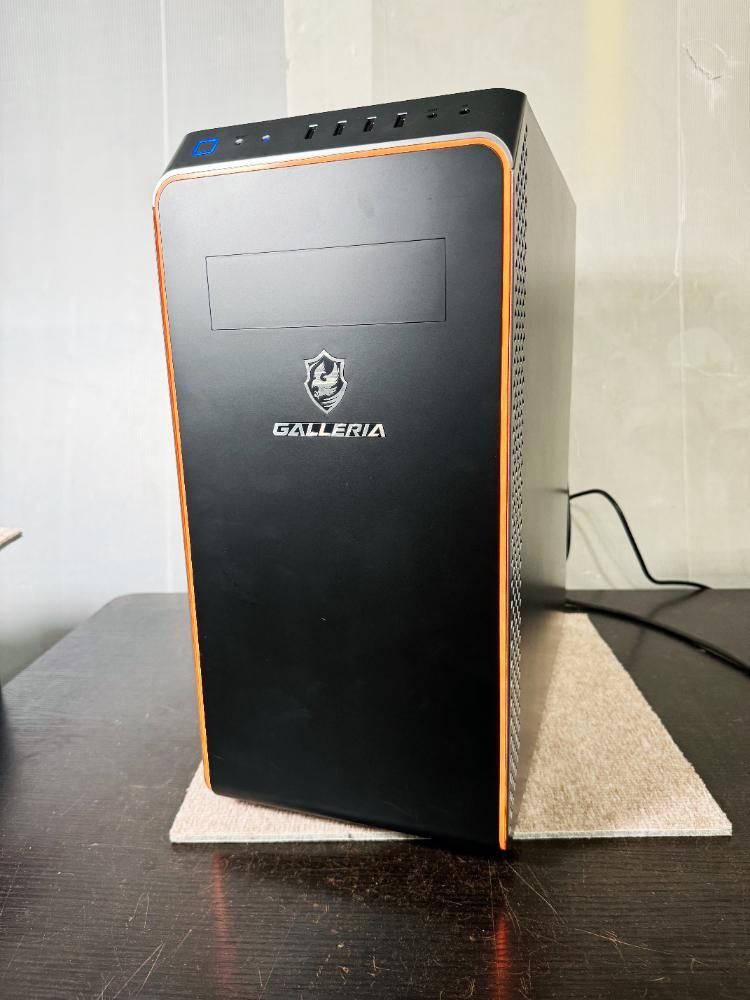 【やや傷や汚れあり】★GALLERIA XT ゲーミングPC (Corei7-8700K/GTX1060(6GB)/16GB/500GB ...