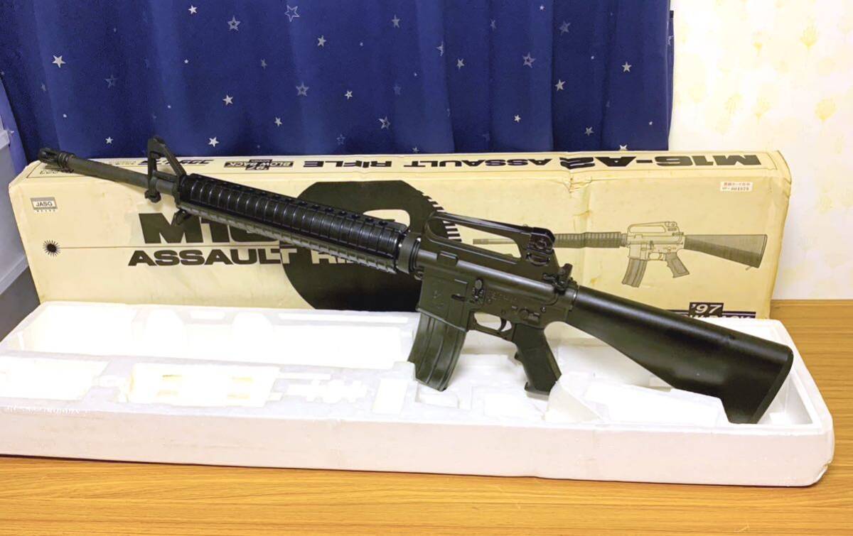 【傷や汚れあり】コクサイ/97 BLOW BACK MODEL/M16-A2/ASSAULT RIFLE/アサルトライフル/ガスガン/エアー ...
