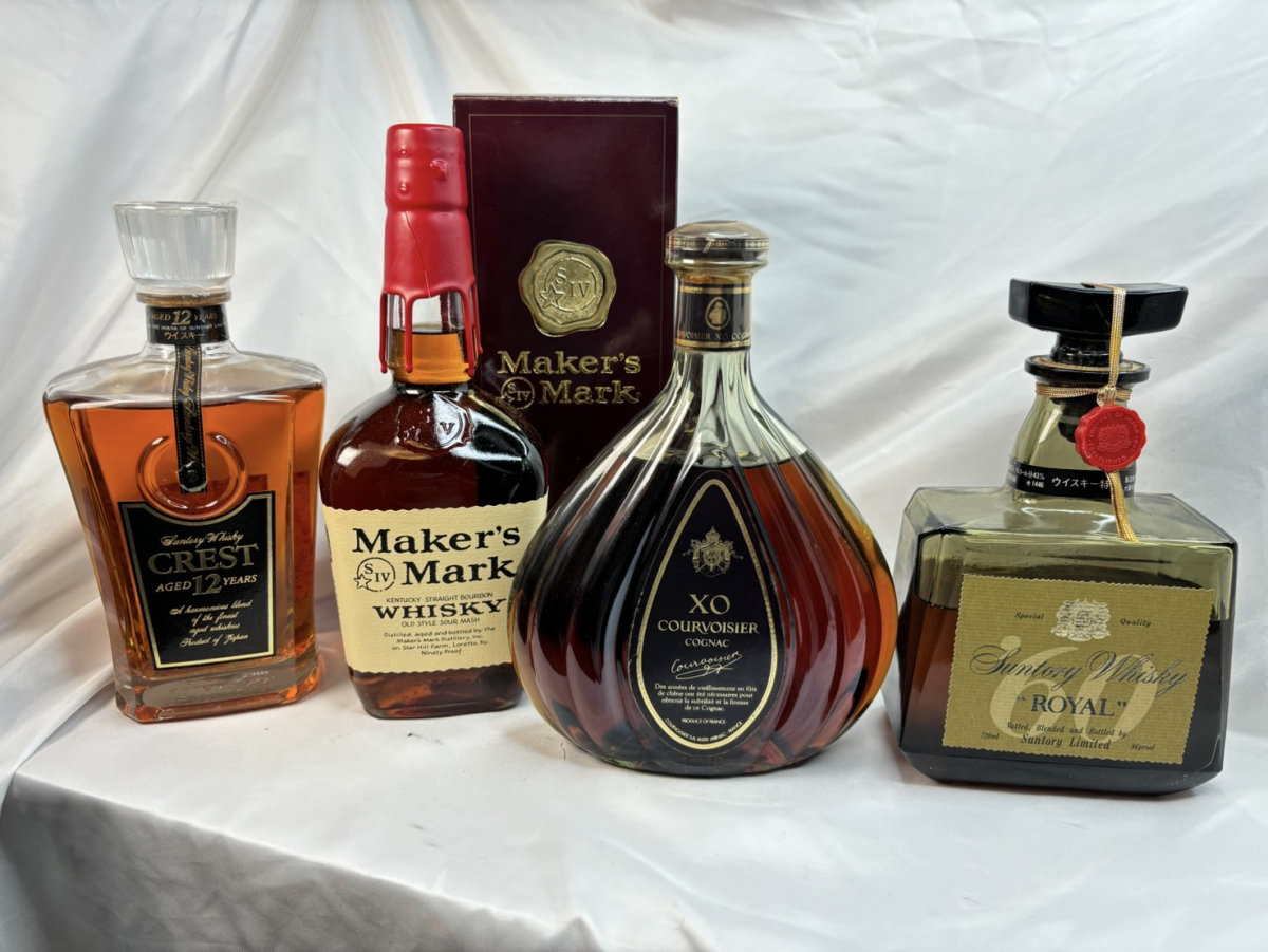 【やや傷や汚れあり】 東京都限定配送【未開栓】サントリー XOデラックス ブランデー / SUNTORY BRANDY X.O DELUXE ...